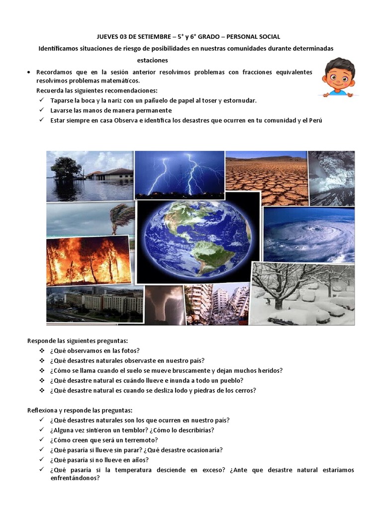 Desastres Naturales y su Impacto | PDF | Desastres naturales | Tsunami