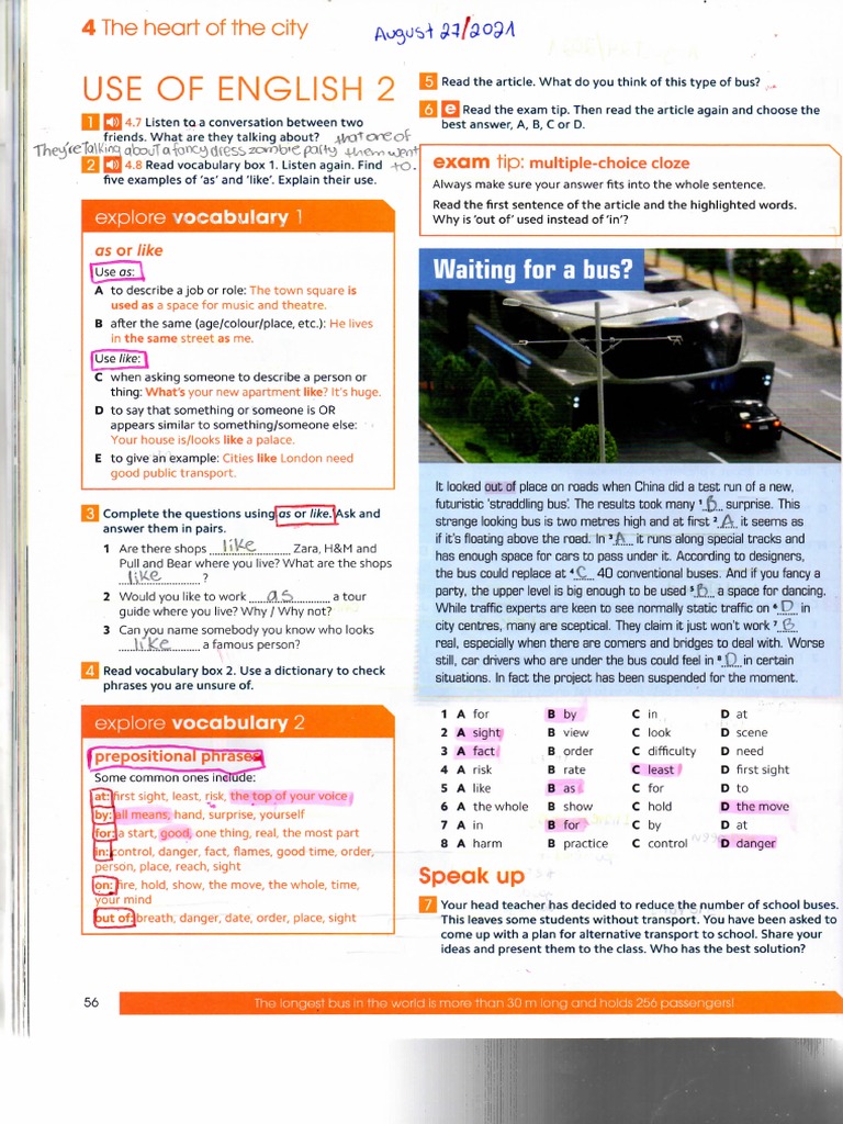 Use of English 2 | PDF | Test (Assessment) | Cognition