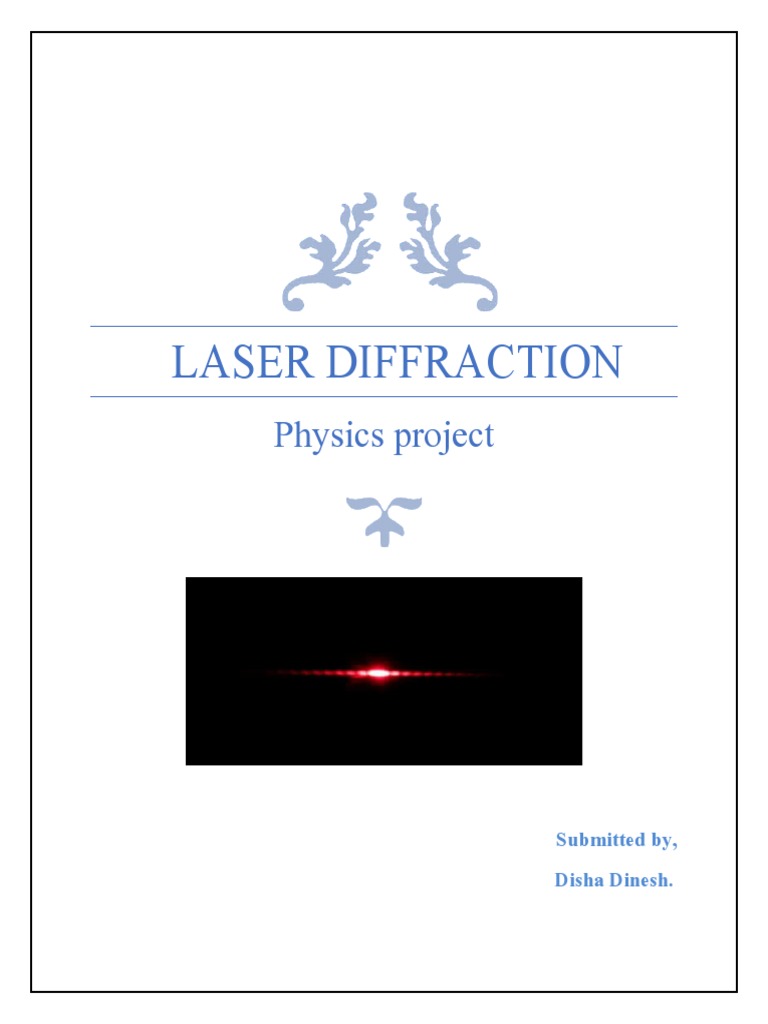 Measuring Hair Thickness Through Laser Diffraction | PDF | Diffraction ...