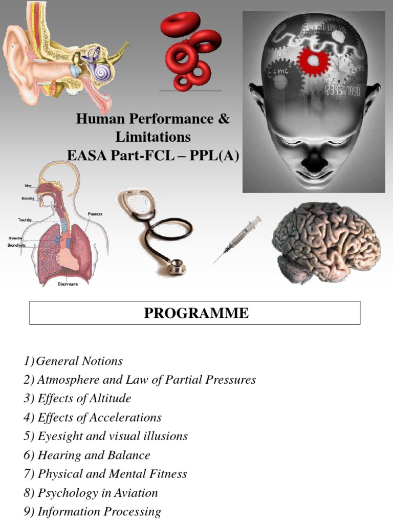 Human Performance & Limitations Easa Part-Fcl - PPL (A) | PDF | Memory ...