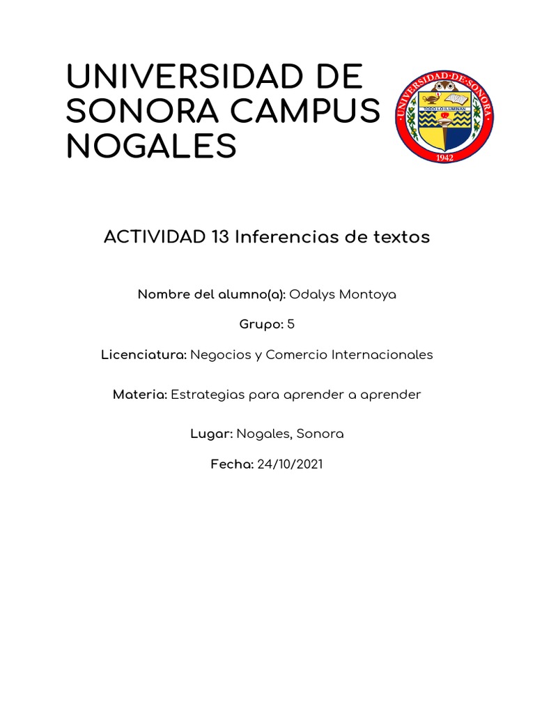 ACT13 | PDF | Crecimiento personal y profesional