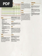 Hackmaster Combat Reference Sheet 1.3 | PDF | Shield