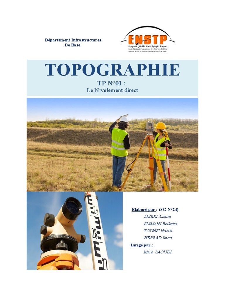 TP #02 Topo | PDF | Topographie | Observation scientifique