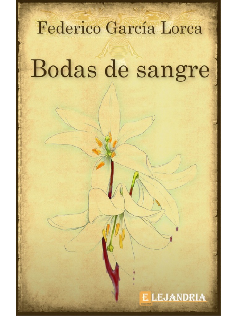Bodas de Sangre-Garcia Lorca Federico PDF | PDF
