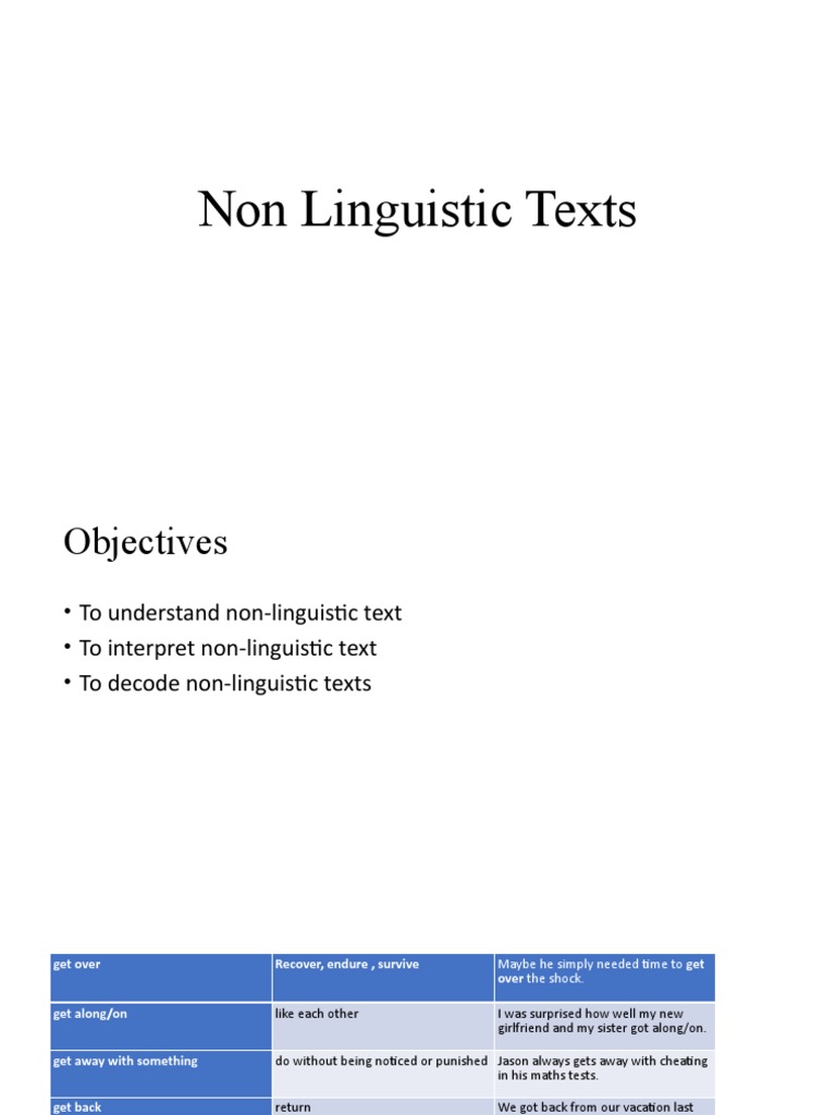 Non Linguistics | PDF | Translations | Linguistics