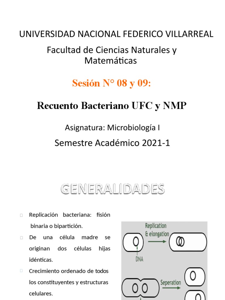 Recuento Bacteriano: UFC y NMP | PDF | Unidad de formación de Colonia ...