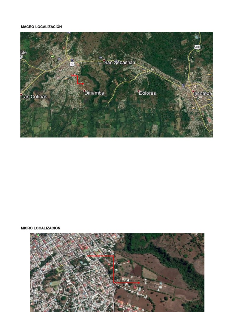 Macro y Micro Localización | PDF