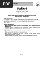 Roundup Mixing Ratios and Dosages | PDF | Litre | Herbicide