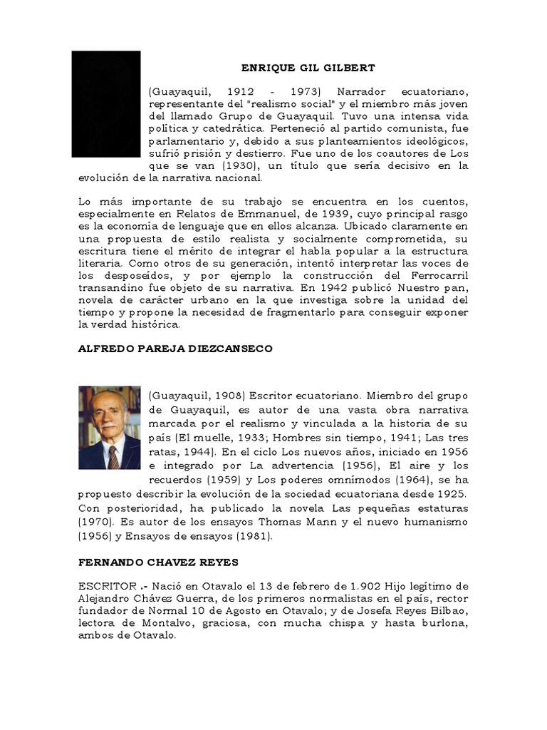 Enrique Gil Gilbert | PDF