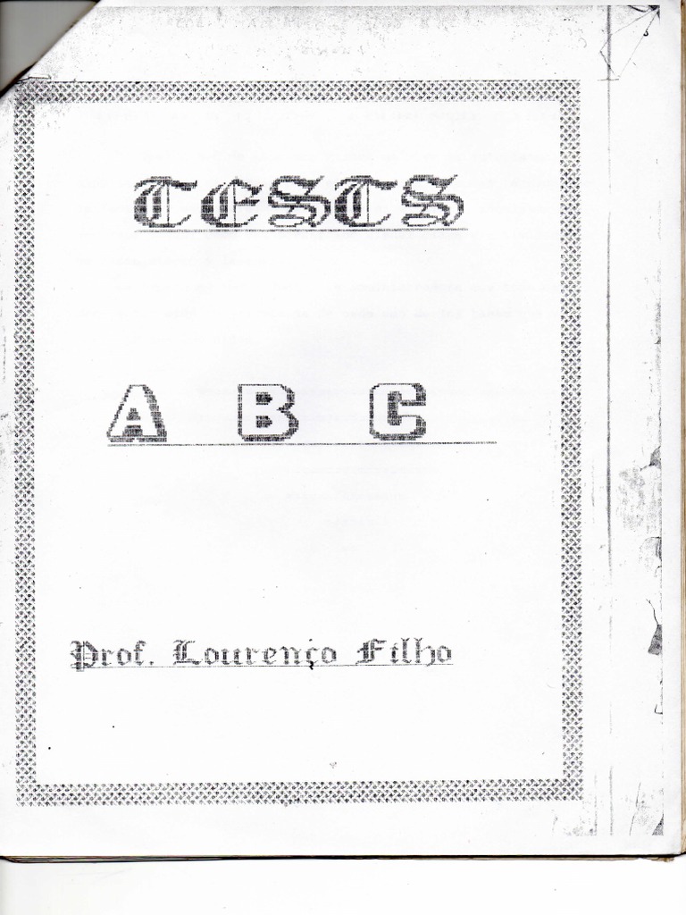 Test ABC Manual Material | PDF