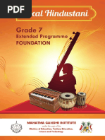 Hindusthani Ragas - Arohan, Avarohan | PDF