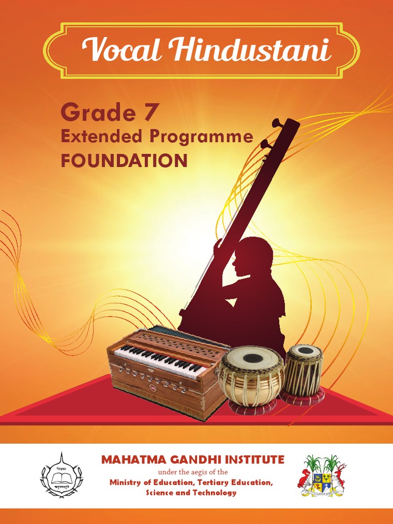 Grade 7: Vocal Hindustani | PDF | Learning | Curriculum