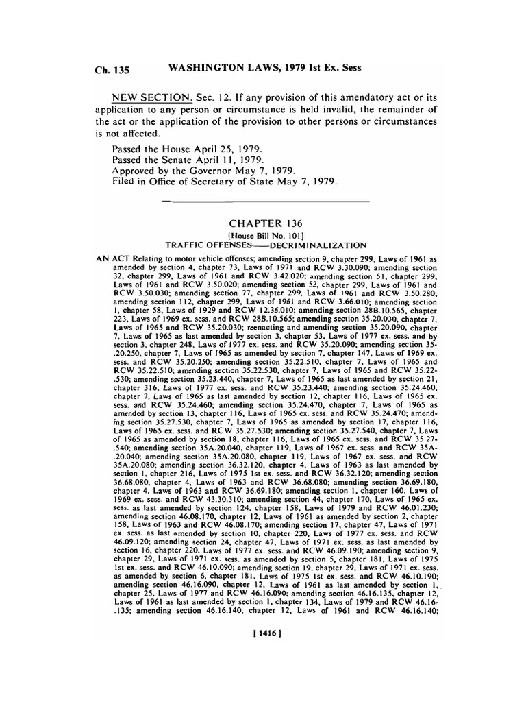 1979ex1c136 Traffic | PDF | Traffic Ticket | State Court (United States)