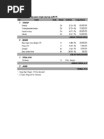 RAB Pemasangan Rangka Plafon | PDF