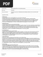 Seven Oceans Emergency Food Ration 500 G Data Sheet: Country Approval ...