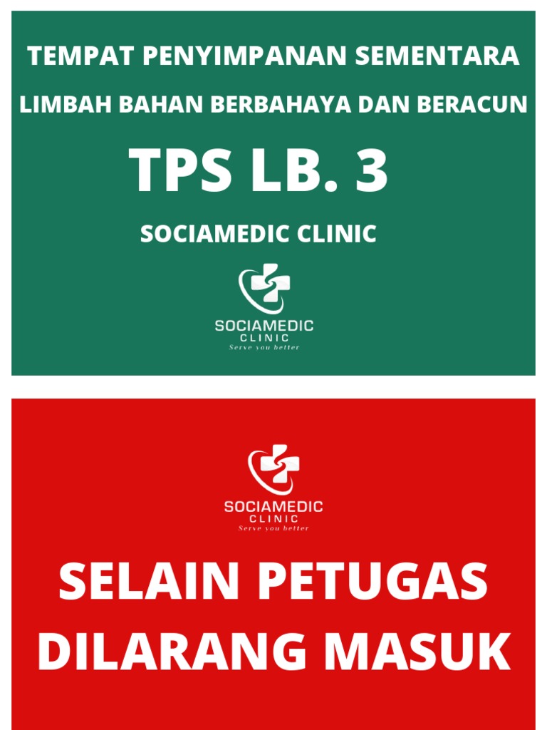 Tempat Penyimpanan Sementara (TPS) Limbah B3 | PDF