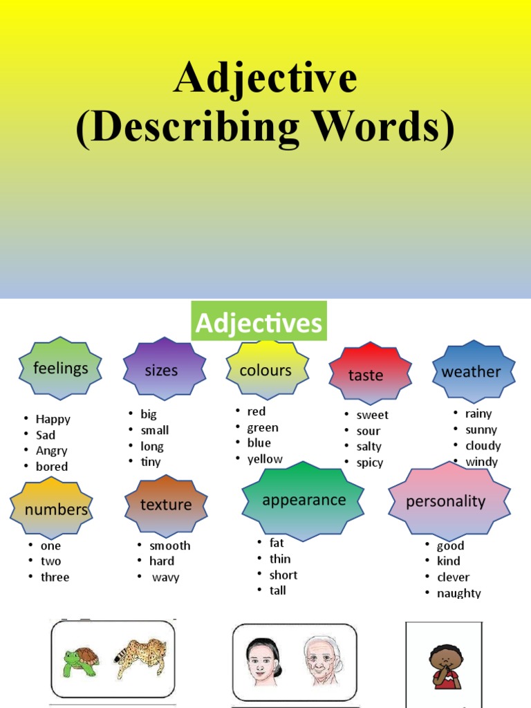 Adjective (Describing Words) | PDF