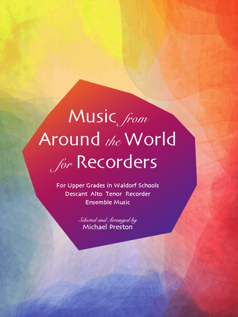Music From Around The World For Recorders | PDF | Folk Music | Songs