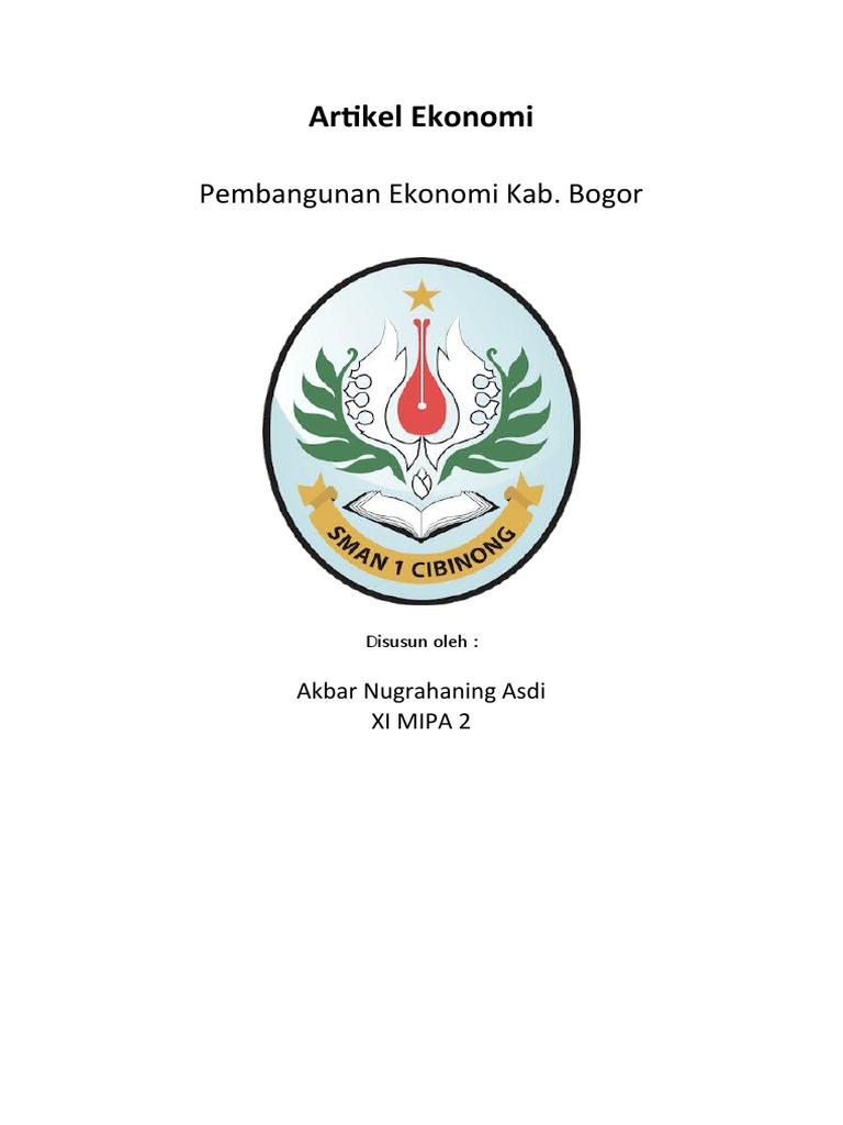 Akbar N. Asdi (Artikel Ekonomi) | PDF