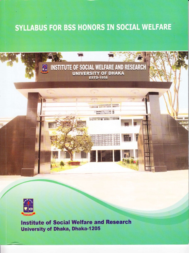 Syllabus For BSS Honors in Social Welfare 1 | PDF | Economics | Social Work