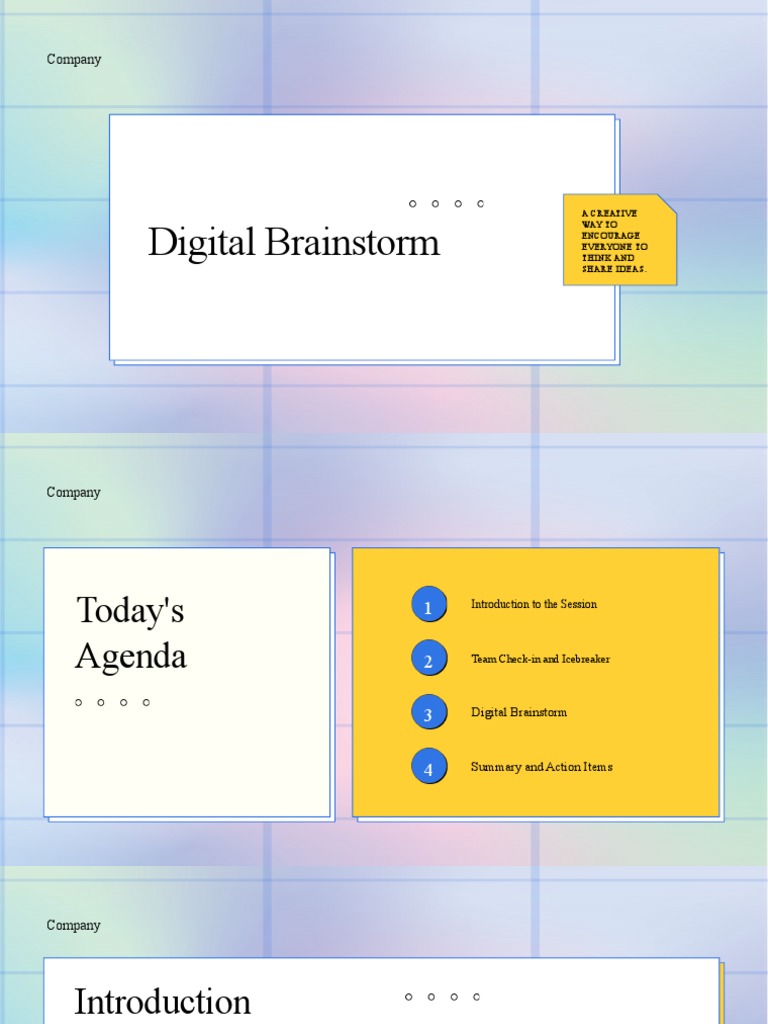 Digital Brainstorm | PDF | Brainstorming | Communication