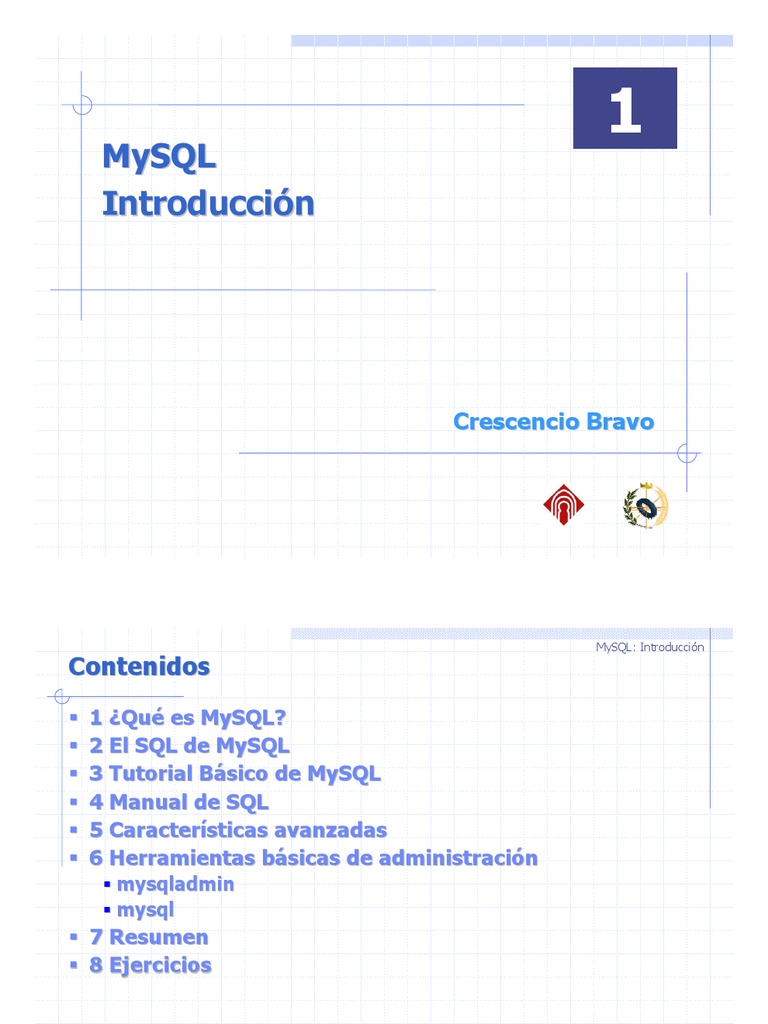 Introduccion A MySql | PDF | SQL | Mi sql