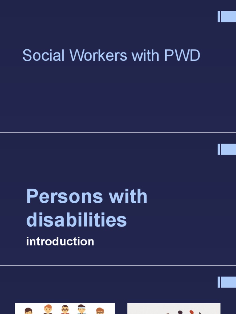 Social Workers With PWD | PDF | Disability