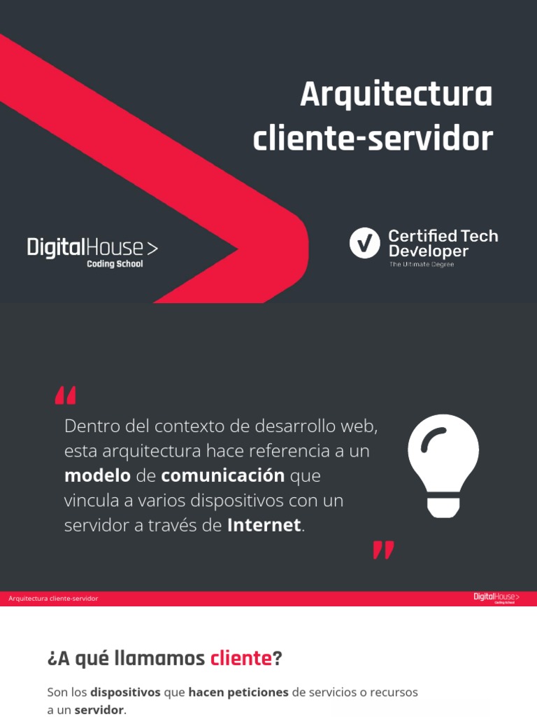 (PPT) Arquitectura Cliente - Servidor | PDF | Modelo cliente-servidor ...