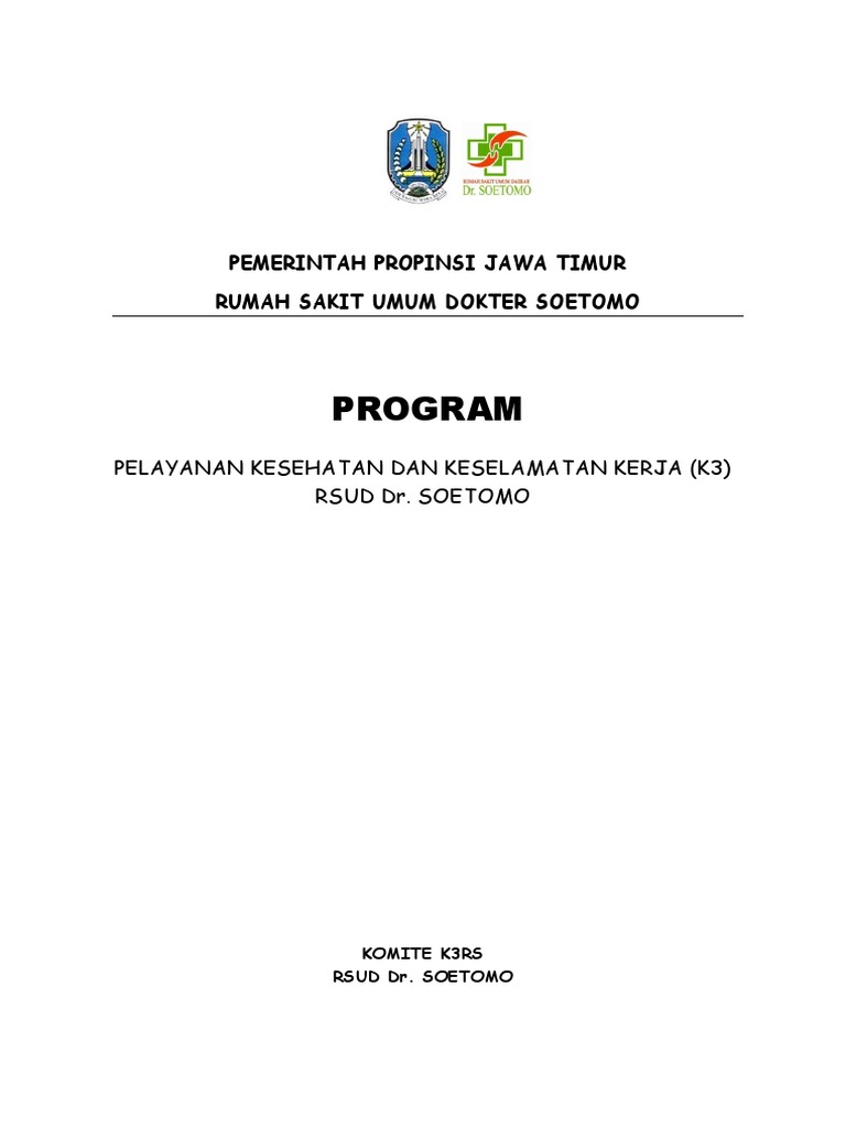 Program Pelayanan K3RS | PDF