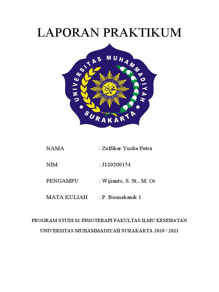 Laporan Praktikum TMJ | PDF | Sains & Matematika