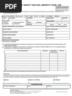 Application For Provident Benefits (Apb) Claim: Type or Print Entries ...