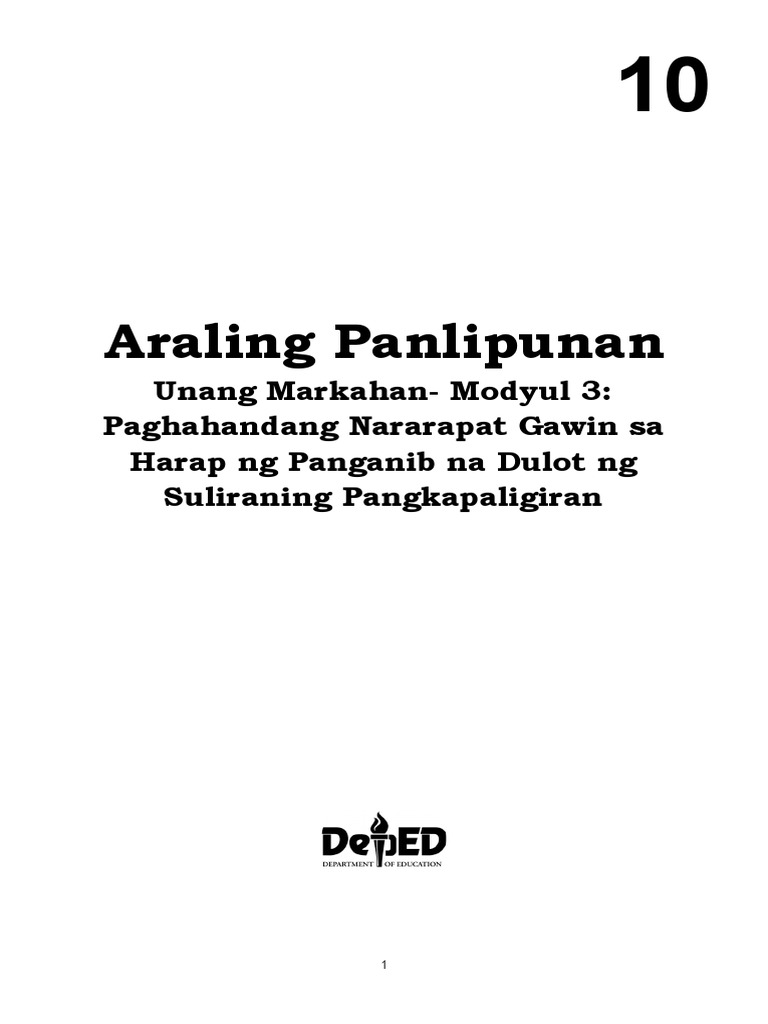 AP10 - q1 - MODULE 3 WORD FILE | PDF
