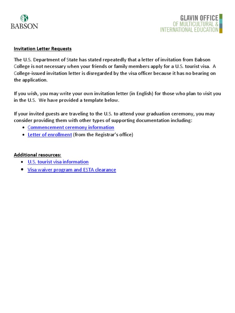 Invitation Letter Template for Graduation | PDF | Social Science