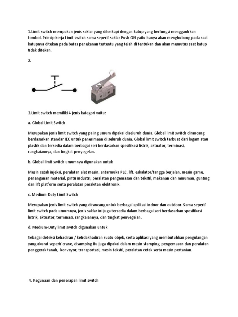 1.limit Switch-WPS Office | PDF