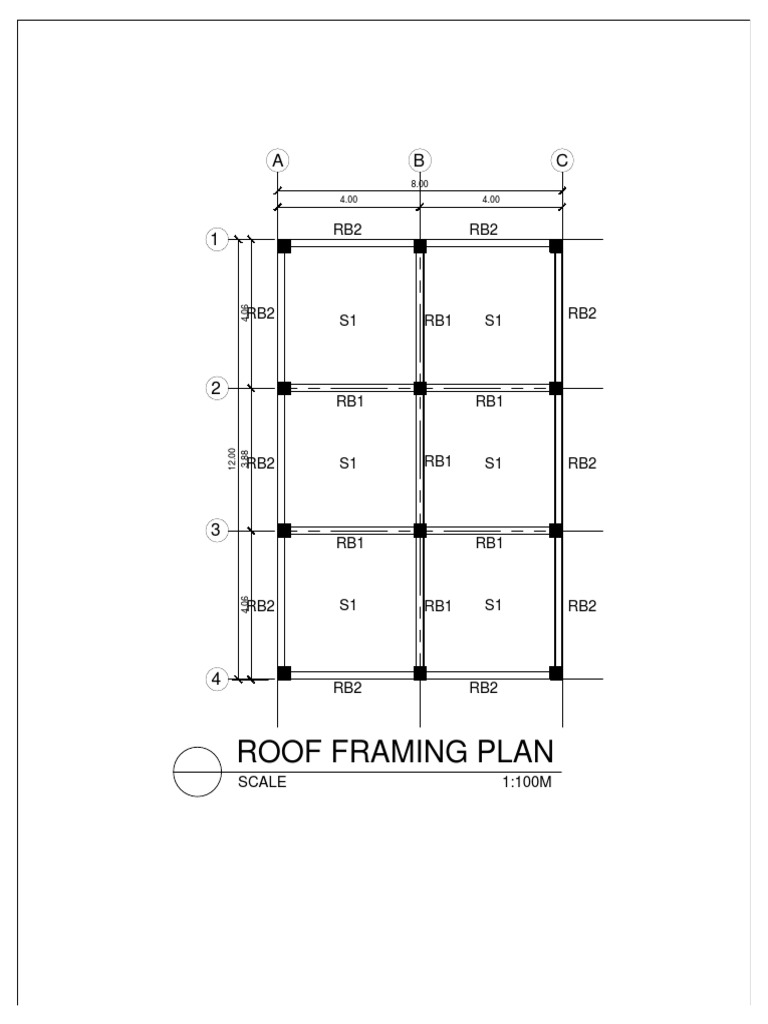 Roof Framing Plan | PDF