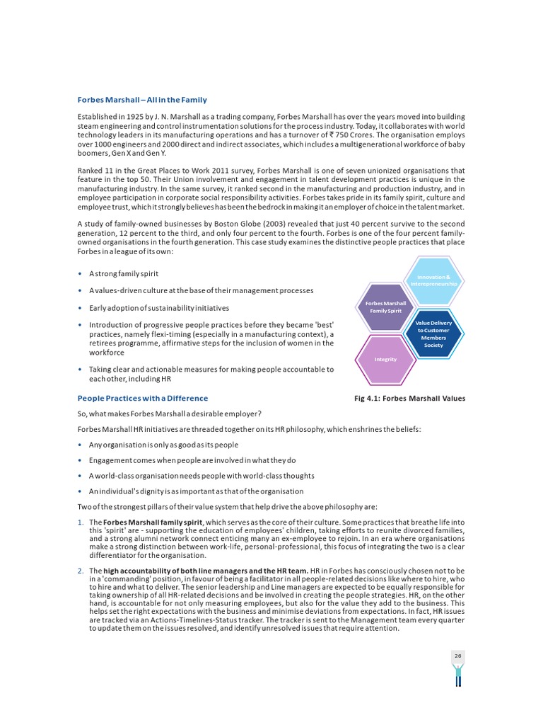 Forbes Marshall HRM Assignment - 2 Case Study | PDF | Competence (Human ...