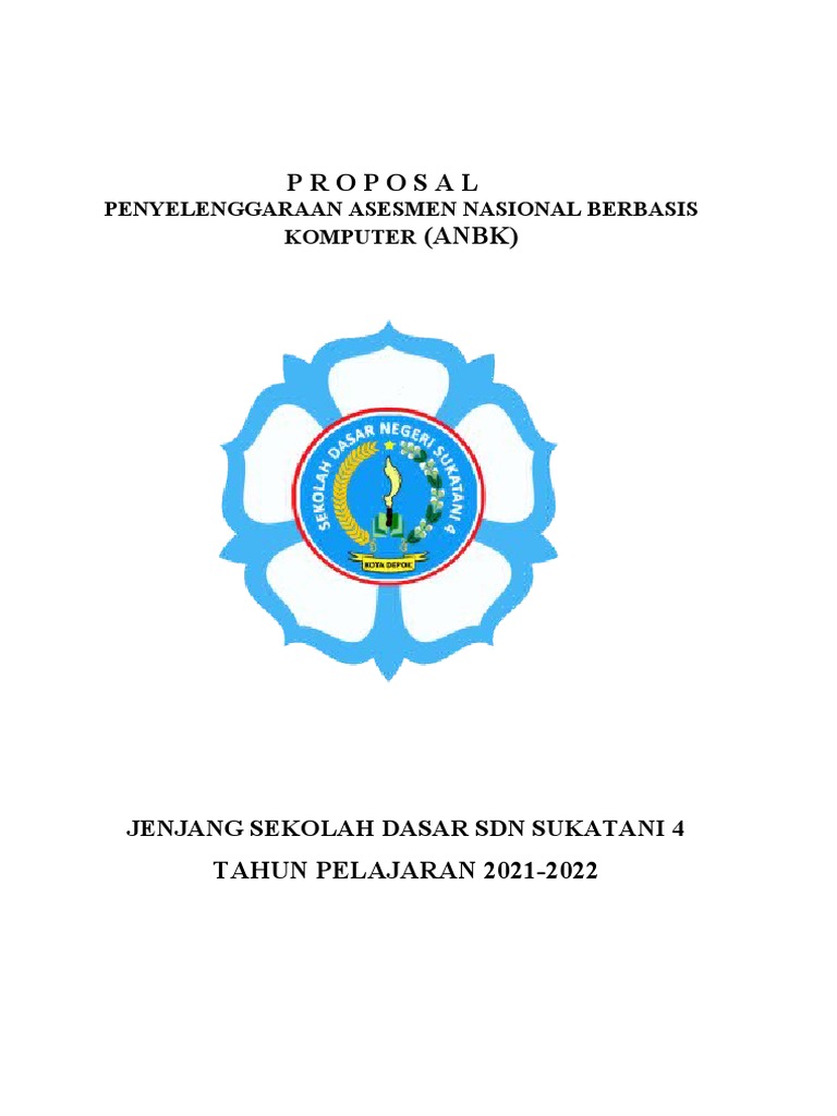 Proposal Anbk SDN Sukatani 4 | PDF