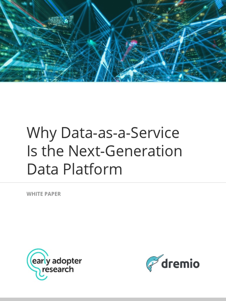 Dremio Data As A Service | PDF | Databases | Data Warehouse