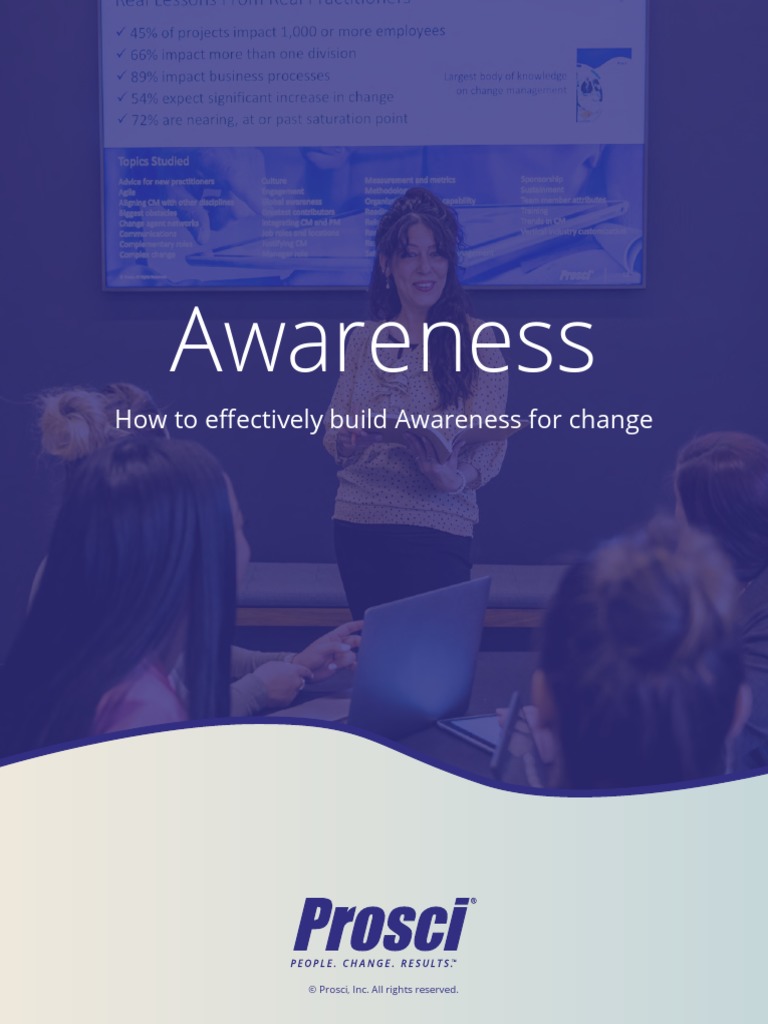 Awareness: How To Effectively Build Awareness For Change | Download ...