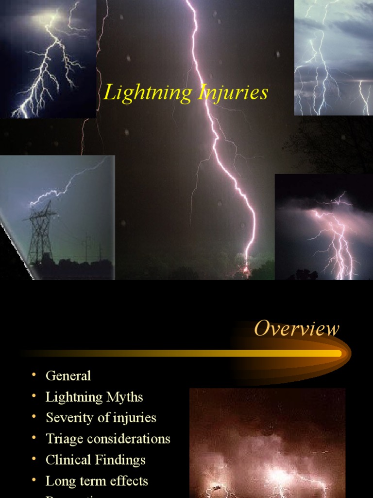 Lightning Injuries | PDF | Lightning | Cardiac Arrest