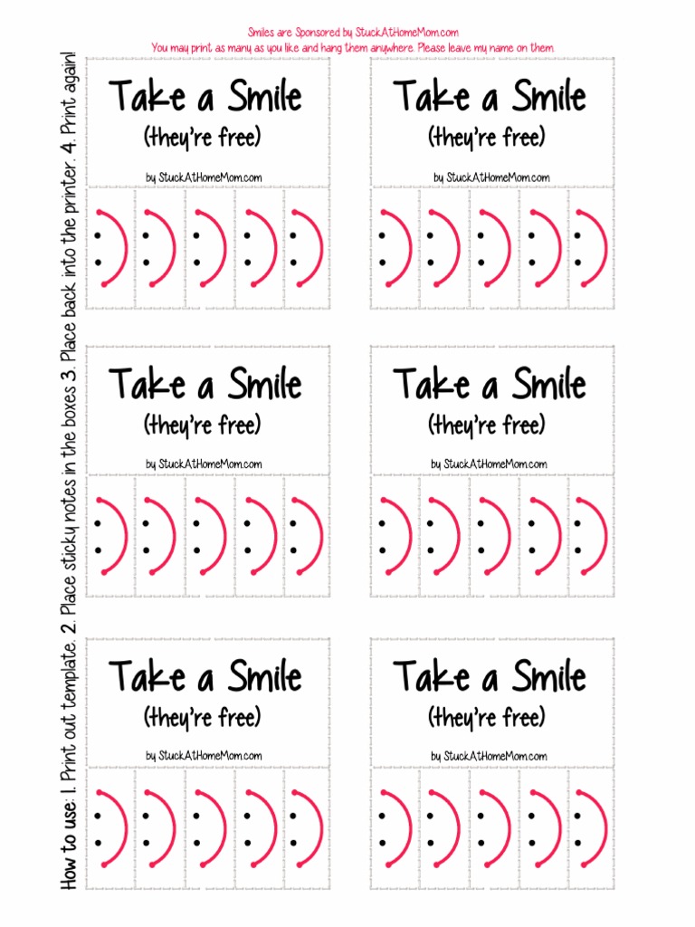 Post It Notes Template | PDF