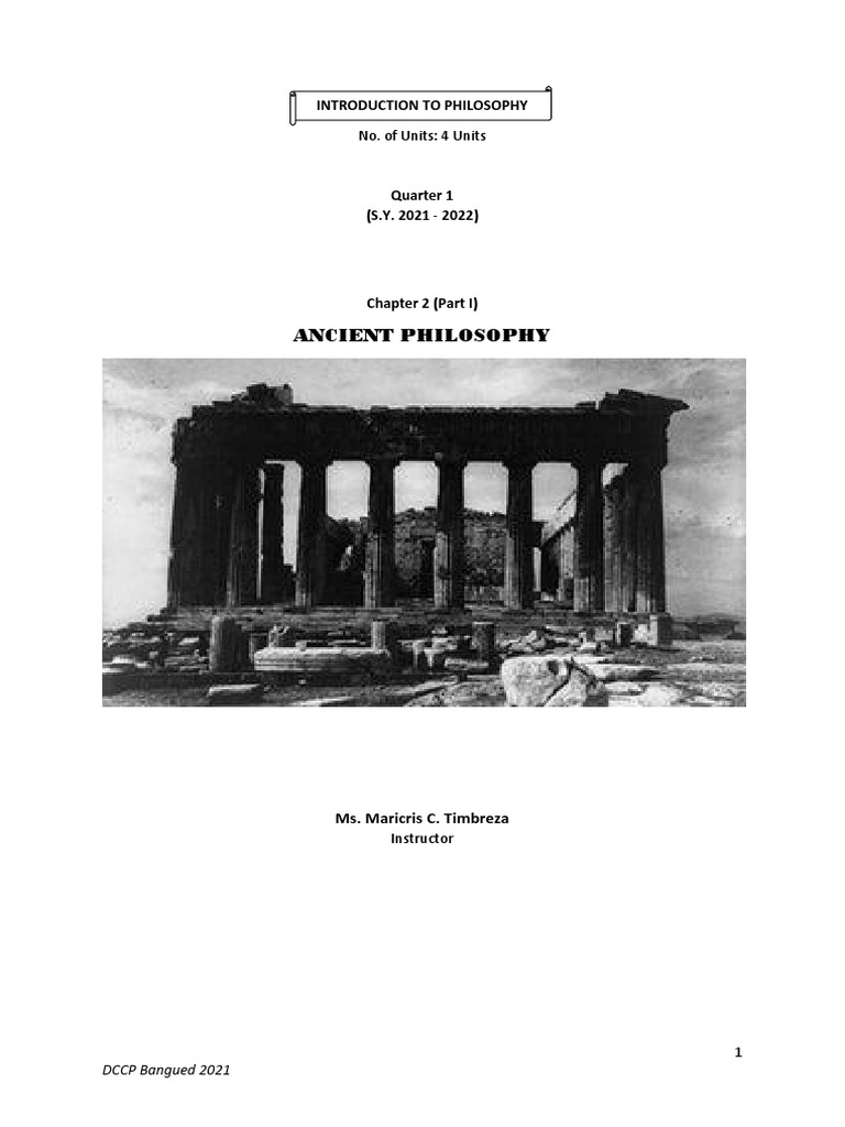 INTRODUCTION TO PHILOSOPHY Module 2 | PDF | Confucianism | Nirvana