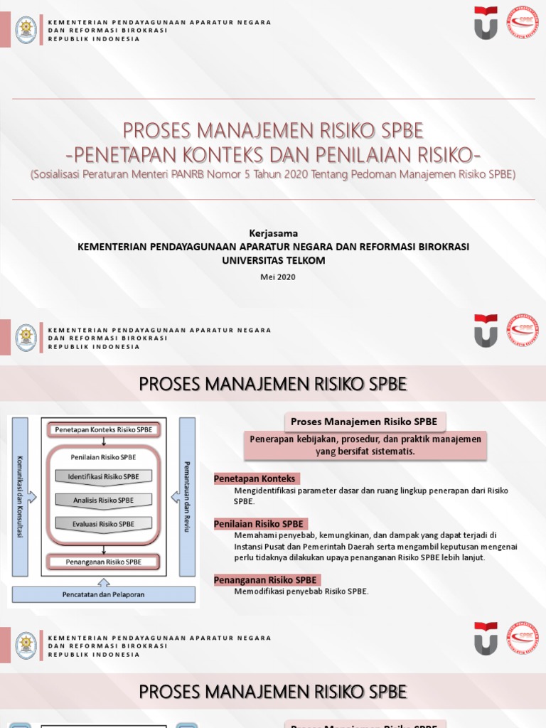 2 Proses Kerja Manrisk SPBE | PDF