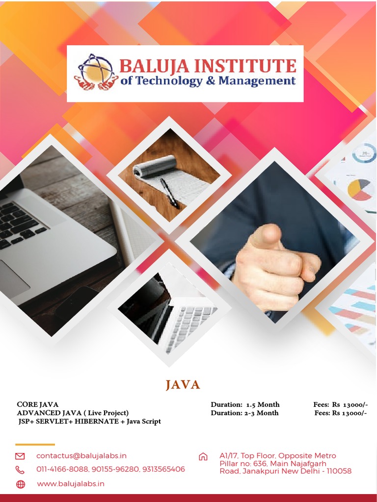 Core & Advance Java PDF | PDF | Spring Framework | Sql