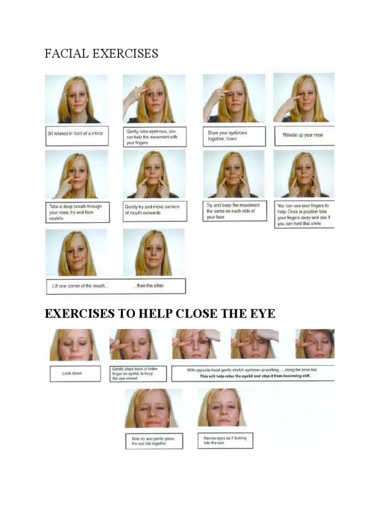 Facial Exercises | PDF
