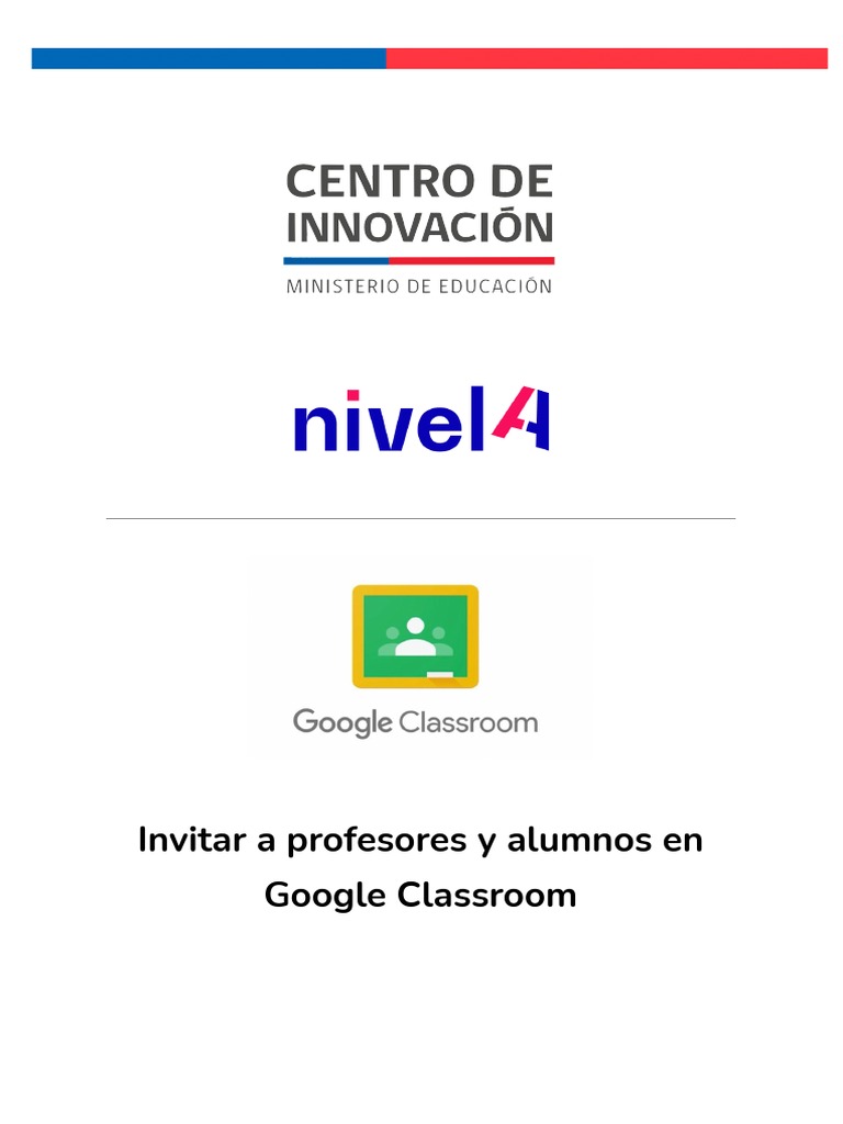 Cómo Invitar en Google Classroom | PDF