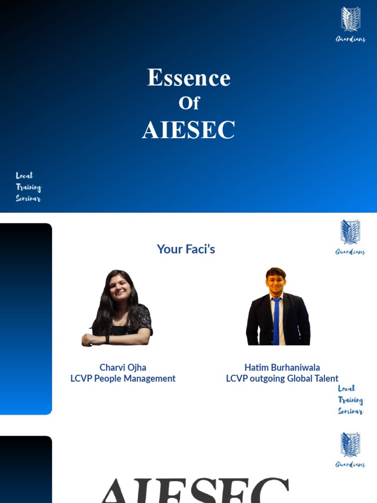 Essence of AIESEC Explained | PDF
