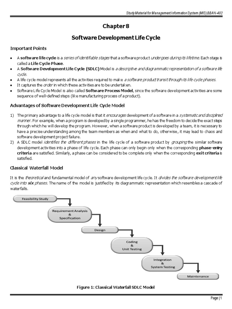 Software Development Life Cycle | PDF | Software Development Process ...