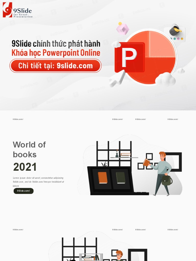 9slide - Education Slide Powerpoint Template | PDF