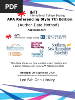 MMU Harvard Referencing Quick Guide: Terminology | PDF | Citation ...